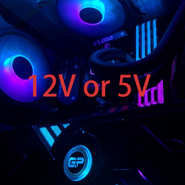 5V working voltage Versus 12V working voltage