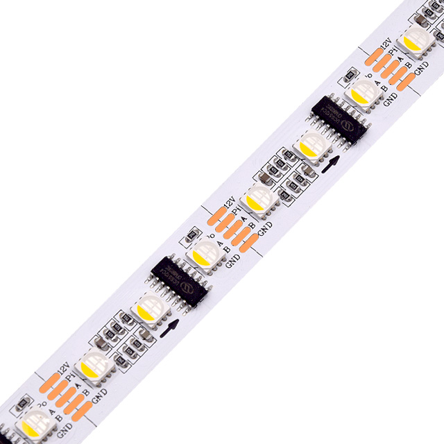 12V 72 Leds DMX512 RGBW Pixel LED Digital Strip