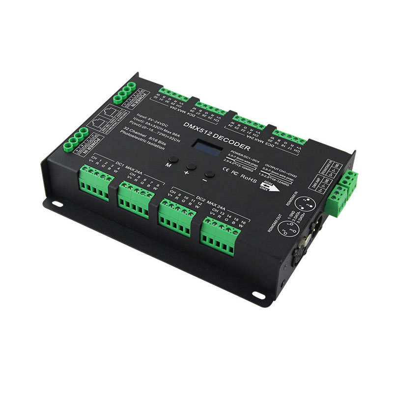 32 Channel DMX512 & RDM Decoder