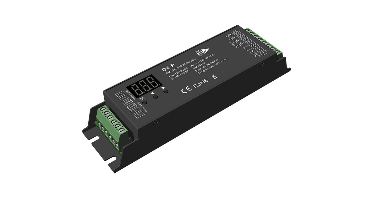 4 Channel DMX512 & RDM Decoder