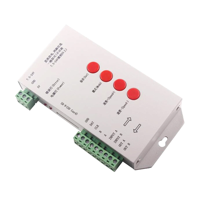 2048 pixels T-1000S RGB pixel led tapes controller