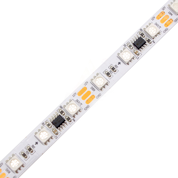 12V Addressable UV 60Leds pixel led tape