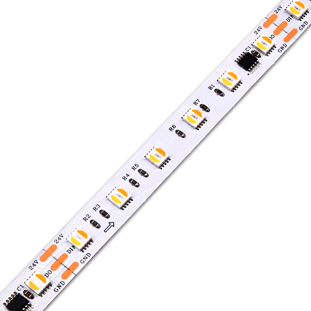 24V 60 Leds Digital 5-in-1 RGBTW Pixel LED Digital Tape