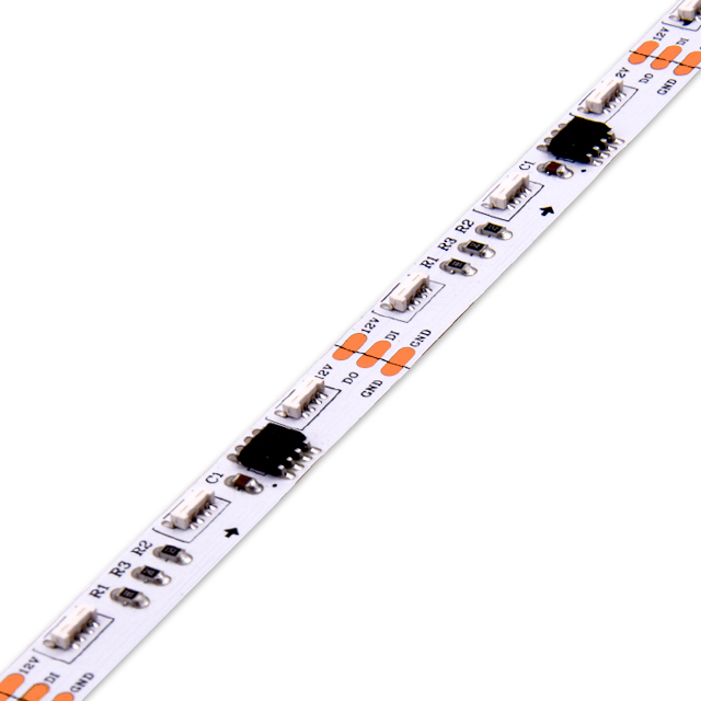 12V 60 Leds Digital Side emitting RGB Pixel LED strip